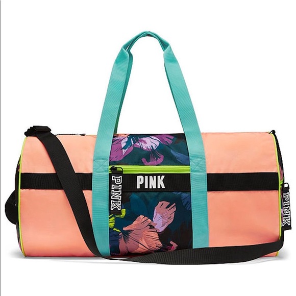 PINK Victoria's Secret | Bags | Salevs Pink Weekender Duffle Bag Nwt ...